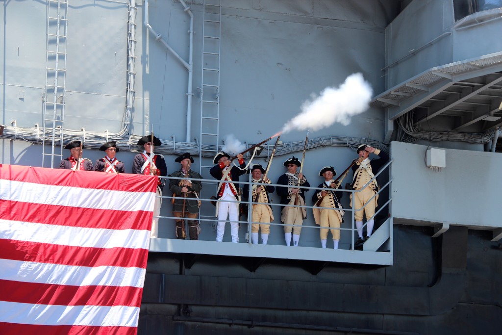Midway Musket Salute | Sons of the American Revolution